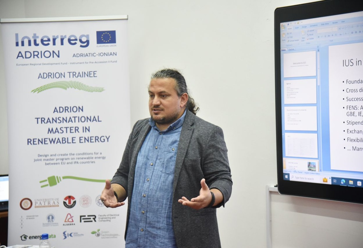 “ADRION TRAINEE” Project Open Day Held at IUS